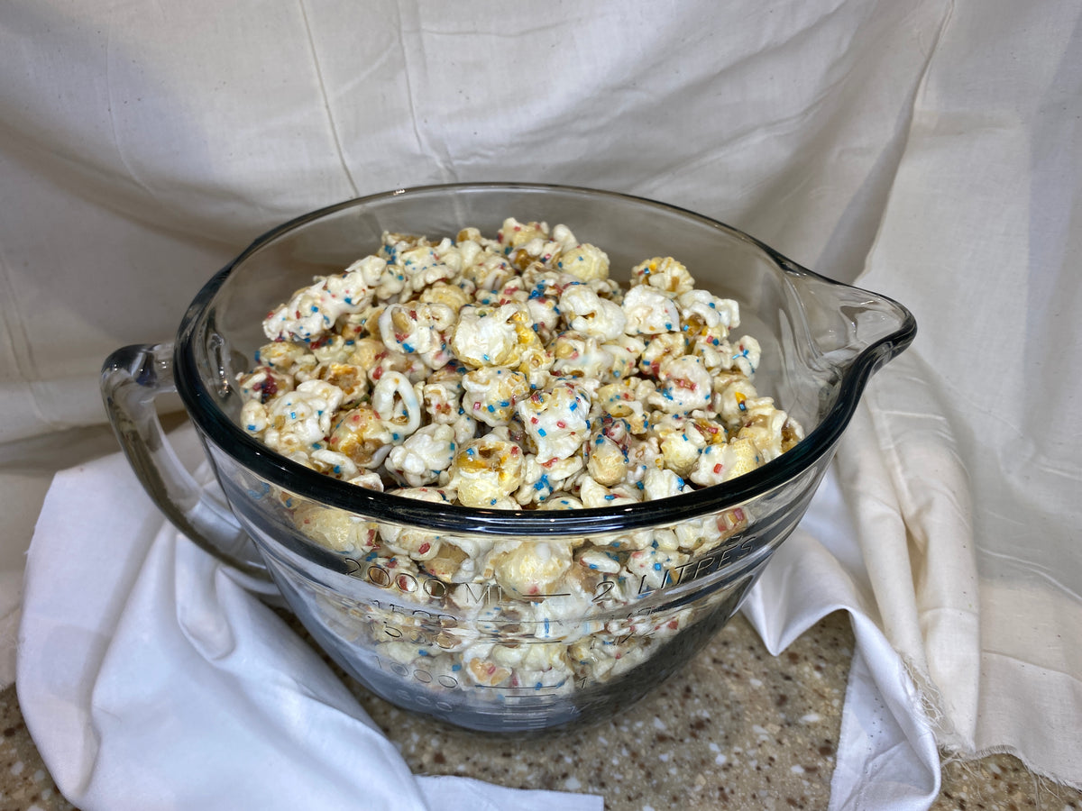 Large Frosted Cupcake Popcorn – Abe's Gourmet Popcorn Shop